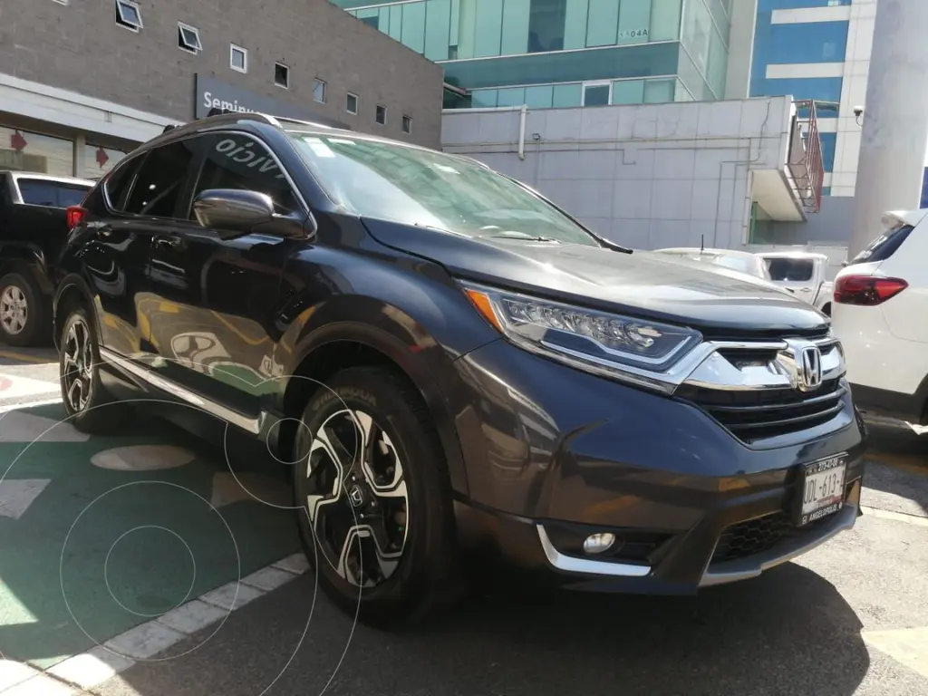 Honda CR-V Touring usado (2018) color Gris Oscuro precio $445,000