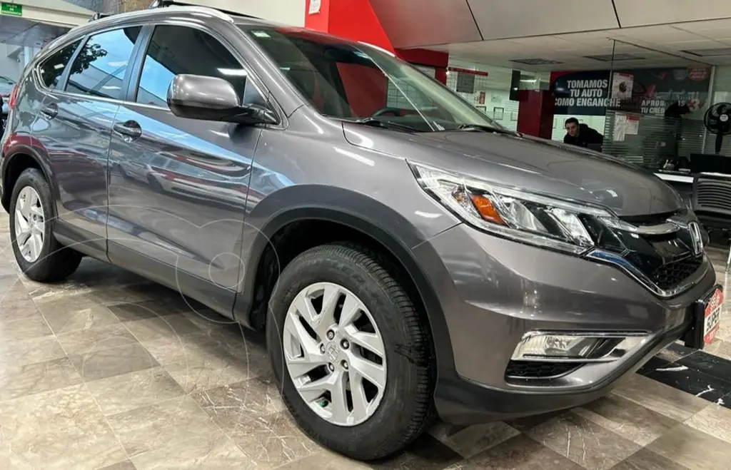 Honda CR-V i-Style usado (2015) color Gris Oscuro precio $311,000