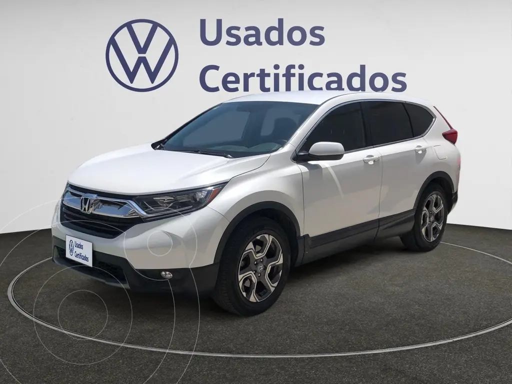 Honda CR-V Turbo Plus usado (2019) color Blanco precio $395,900