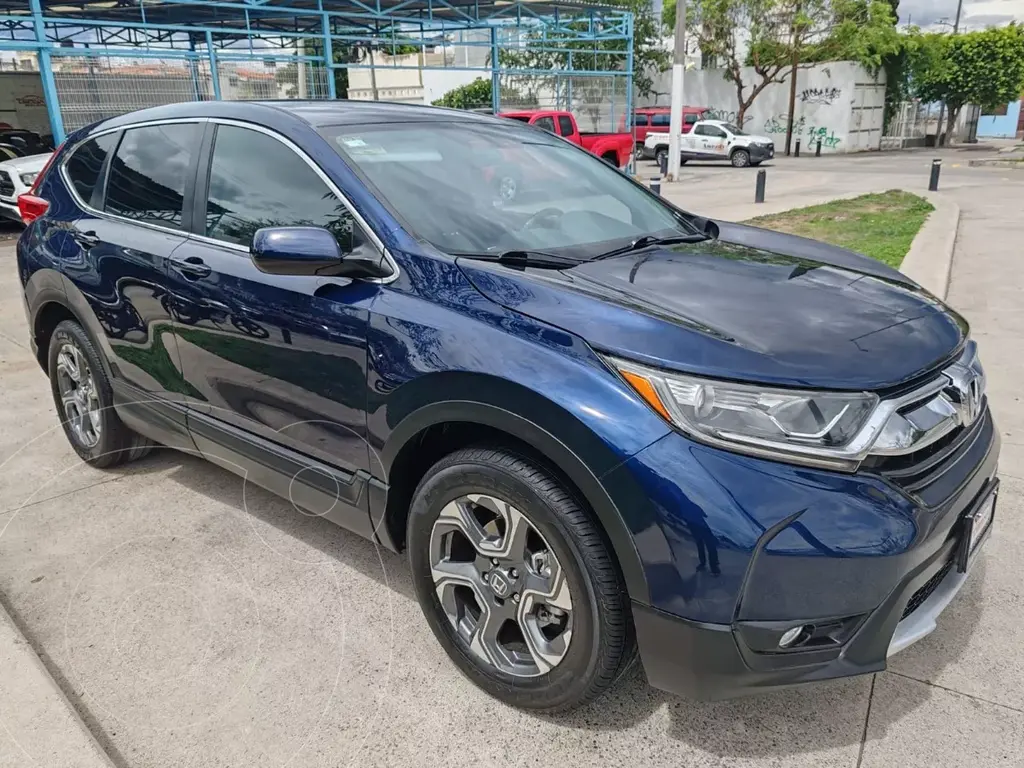 Honda CR-V Turbo Plus usado (2017) color Azul Oscuro precio $358,000