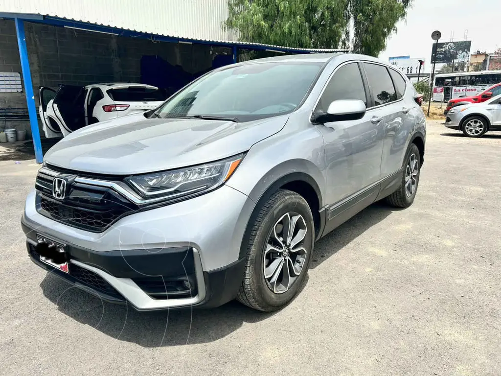 Honda CR-V Turbo Plus usado (2020) color Plata precio $460,000