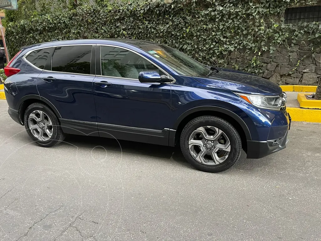 Honda CR-V Turbo Plus usado (2017) color Azul Oscuro precio $389,000