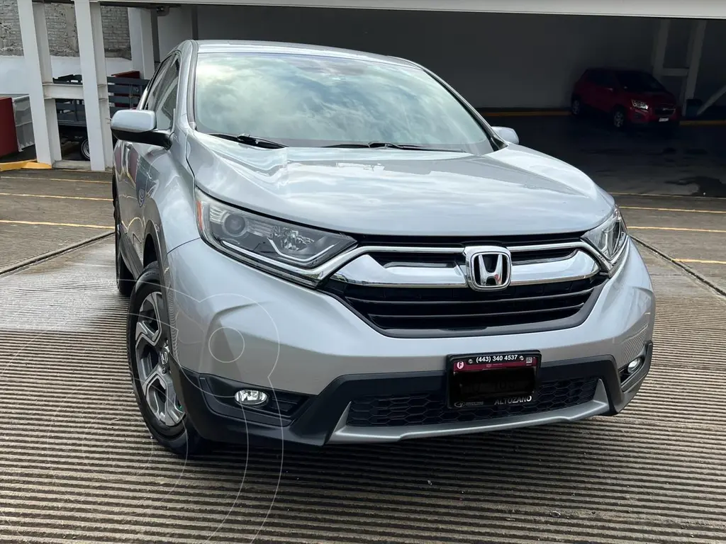 Honda CR-V Turbo Plus usado (2017) color Plata Diamante precio $400,000