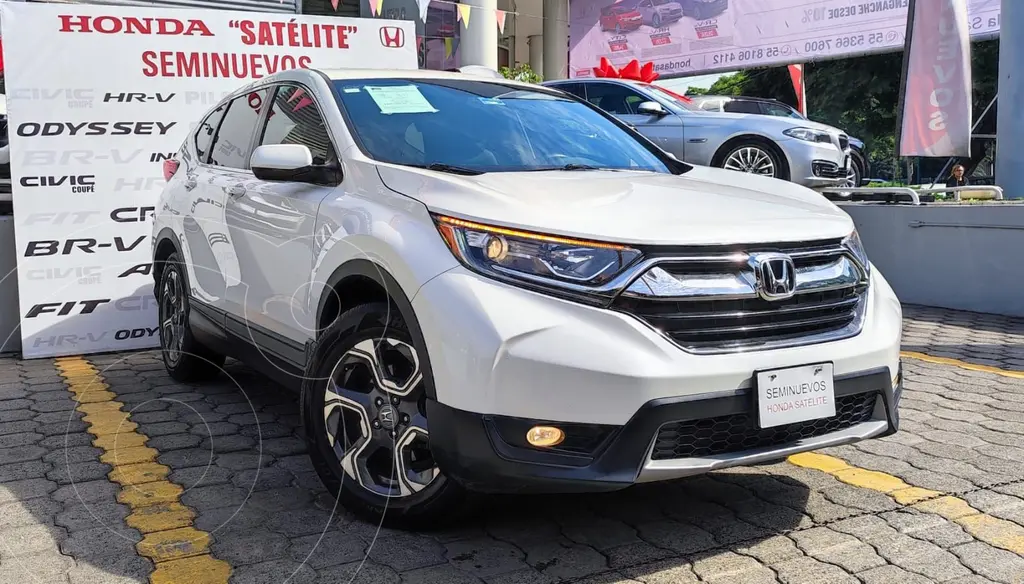 Honda CR-V Turbo Plus usado (2019) color Blanco precio $485,000