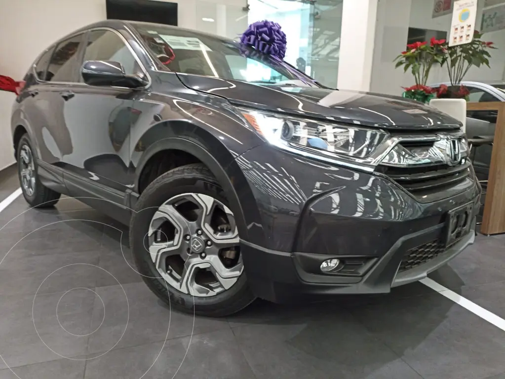 Honda CR-V Turbo Plus usado (2018) color Gris precio $408,440