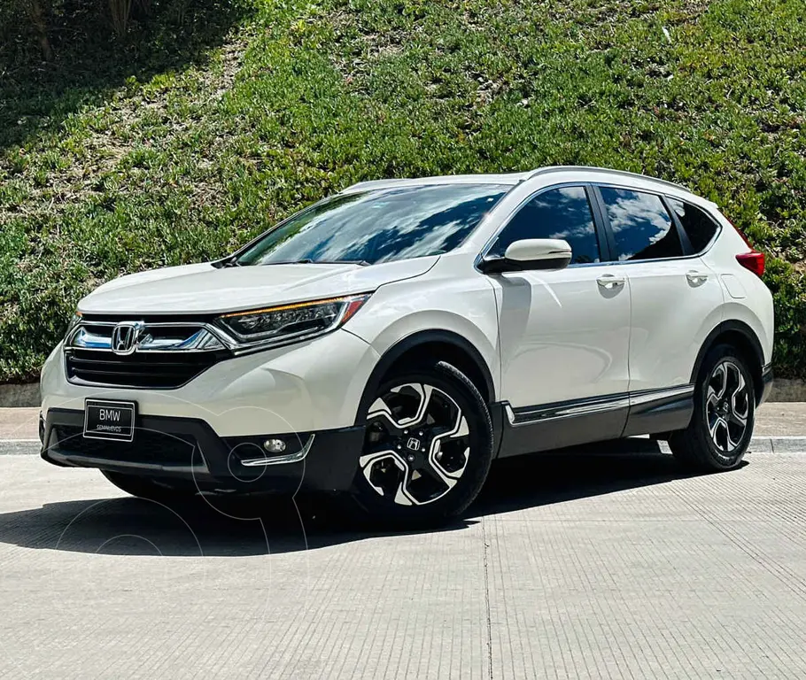 Honda CR-V Touring usado (2018) color Blanco precio $459,000