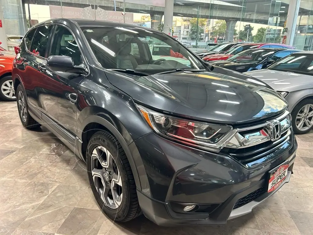 Honda CR-V Turbo Plus usado (2019) color Gris precio $505,000