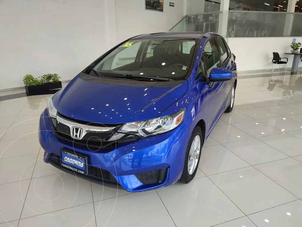 Honda Fit Fun 1.5L usado (2017) color Azul precio $215,000