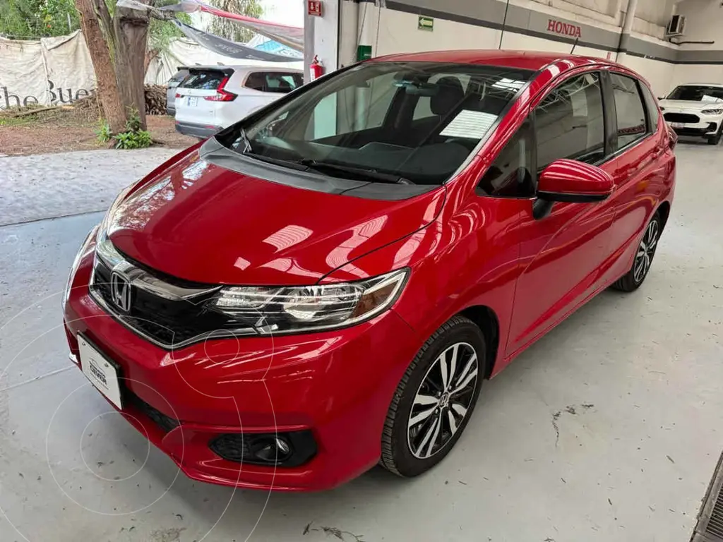 Honda Fit Hit 1.5L Aut usado (2019) color Rojo precio $279,000