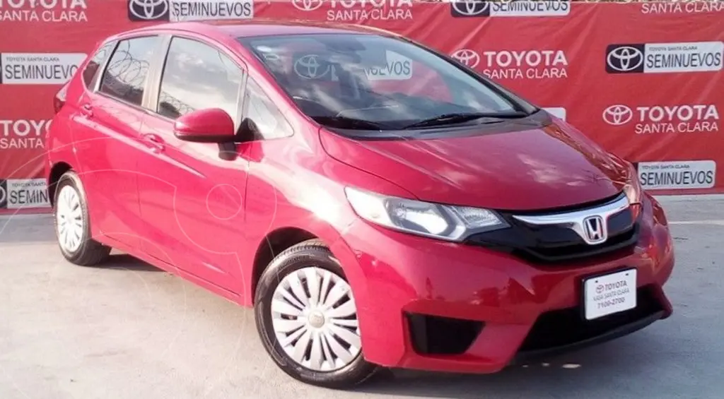 Honda Fit Cool 1.5L usado (2017) color Rojo precio $219,000