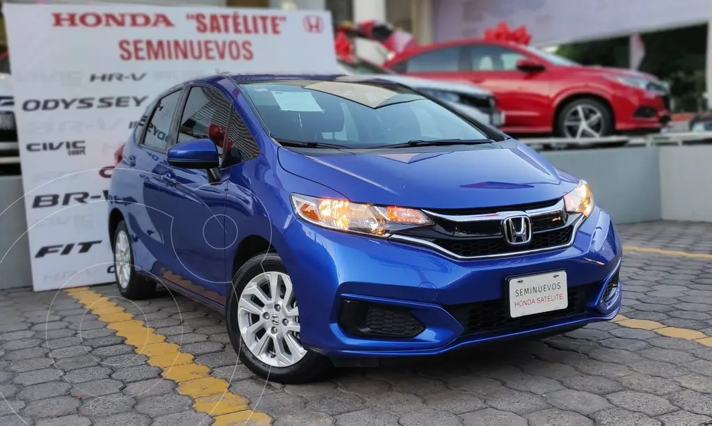 Honda Fit Fun 1.5L usado (2019) color Azul precio $255,000