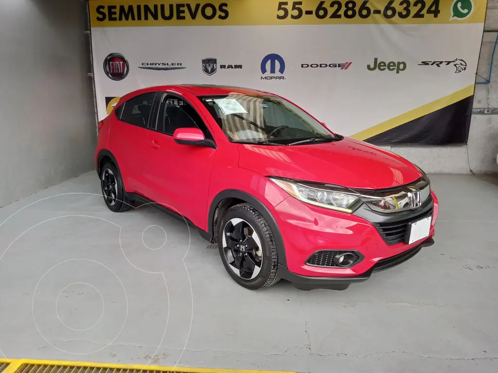 Honda HR-V Prime Aut usado (2020) color Rojo precio $350,000