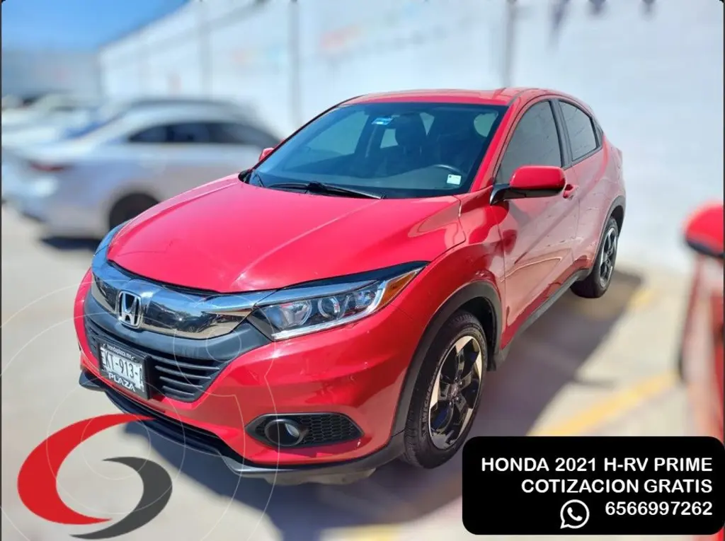 Honda HR-V Prime usado (2021) color Rojo precio $395,000