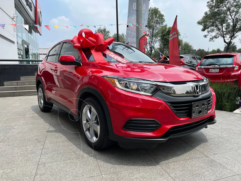Honda HR-V Uniq usado (2020) color Rojo precio $325,000
