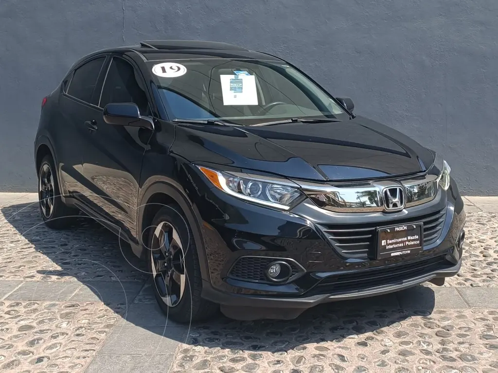 Honda HR-V Prime Aut usado (2019) color Negro precio $330,000