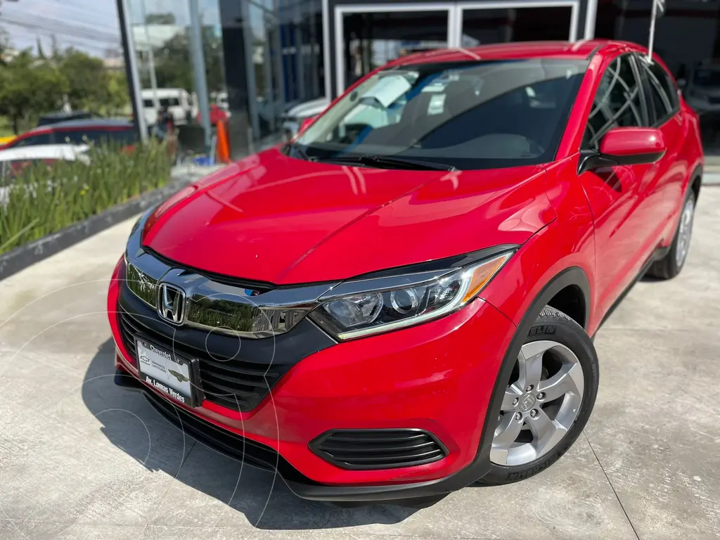 Honda HR-V Uniq Aut usado (2020) color Rojo precio $299,900