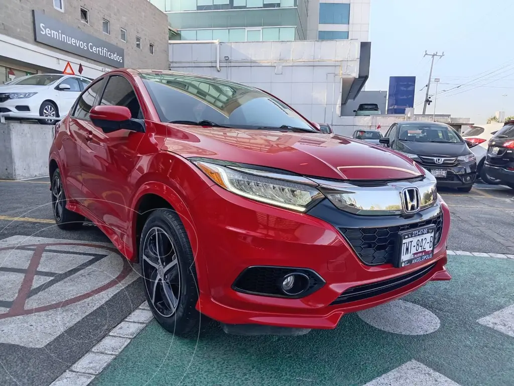 Honda HR-V Touring Aut usado (2019) color Rojo precio $375,000