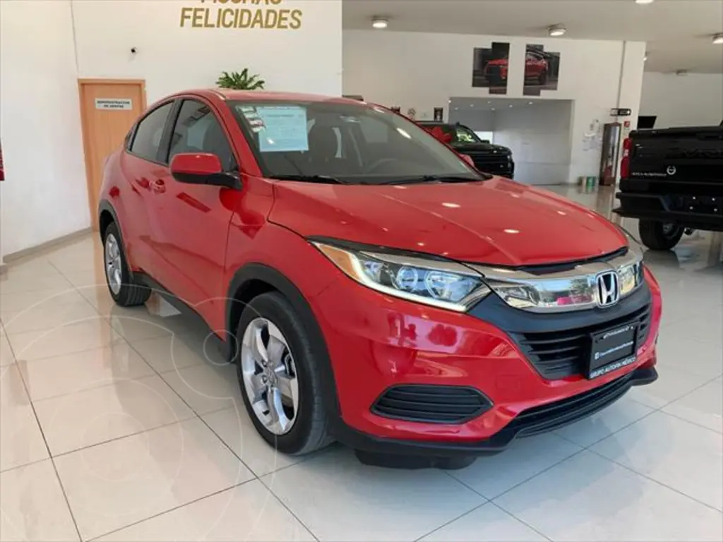 Honda HR-V Uniq usado (2019) color Rojo precio $335,000