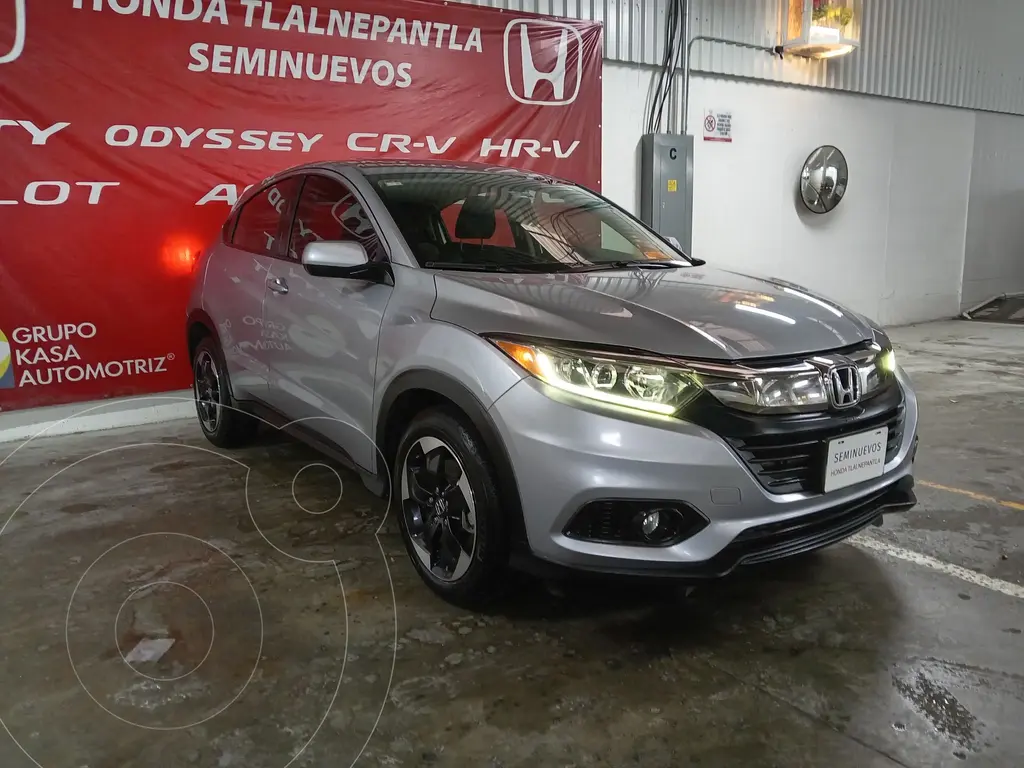 Honda HR-V Prime usado (2021) color plateado precio $406,999