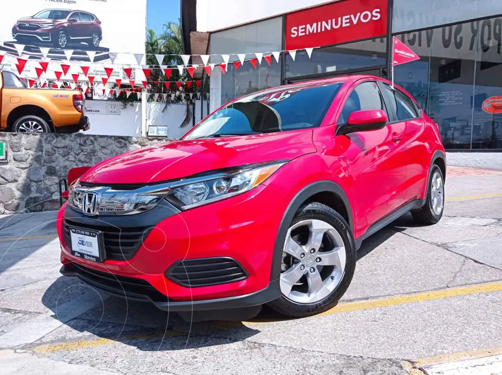 Honda HR-V Uniq Aut usado (2021) color Rojo precio $369,000