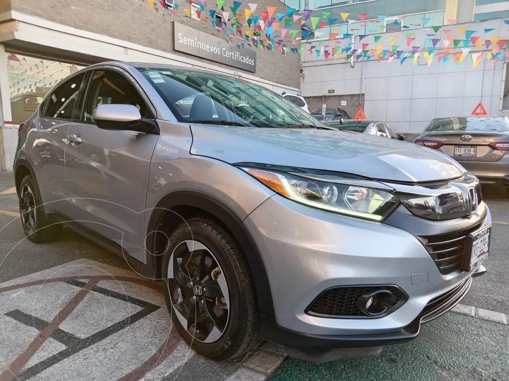 Honda HR-V Prime Aut usado (2019) color Gris precio $325,000
