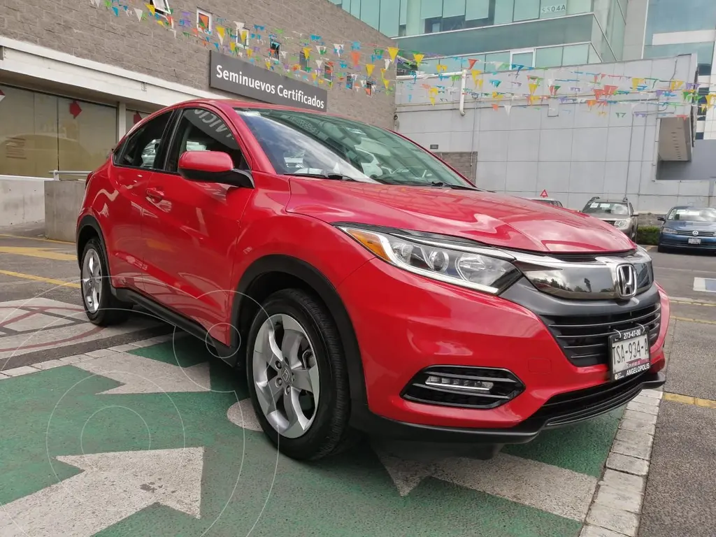 Honda HR-V Uniq usado (2020) color Rojo precio $375,000
