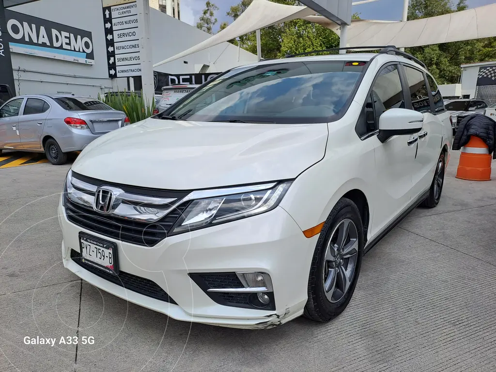 Honda Odyssey EXL usado (2018) color Blanco Diamante precio $594,000