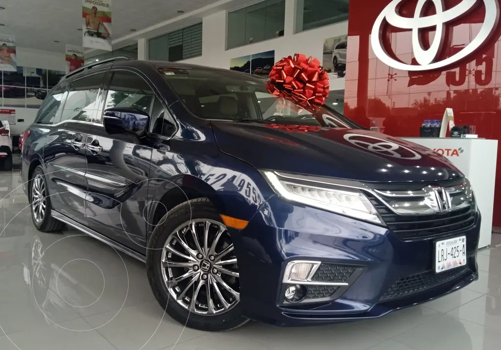 Honda Odyssey Touring usado (2019) color Azul precio $620,000