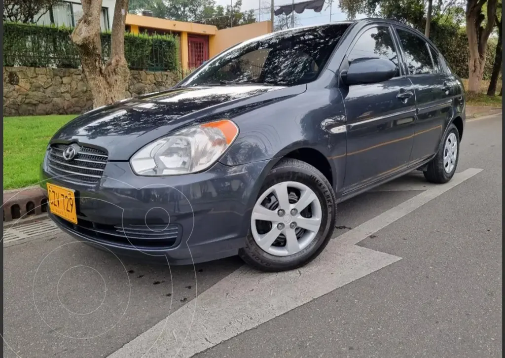 Hyundai Accent Vision GLS 1.4L Aut. usado (2008) color Gris precio $27. ...