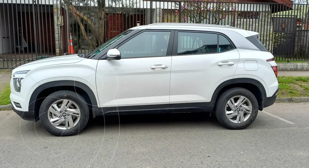 Hyundai Creta 1.5L Plus usado (2023) color Blanco precio $15.700.000
