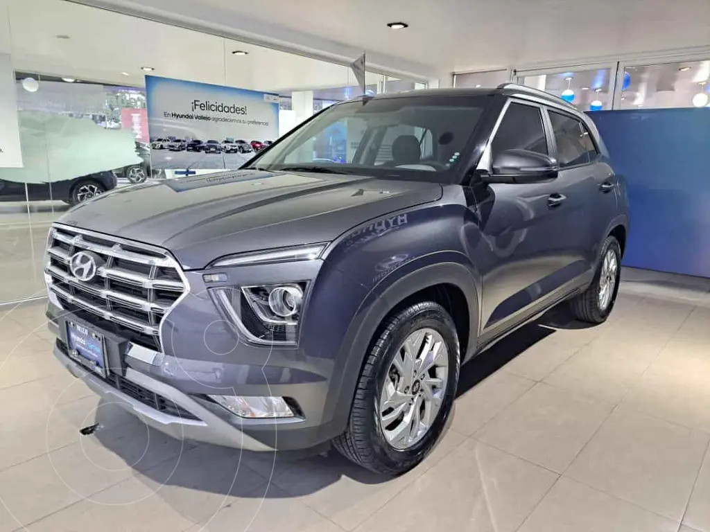 Hyundai Creta GLS Aut usado (2022) color Gris precio $385,000