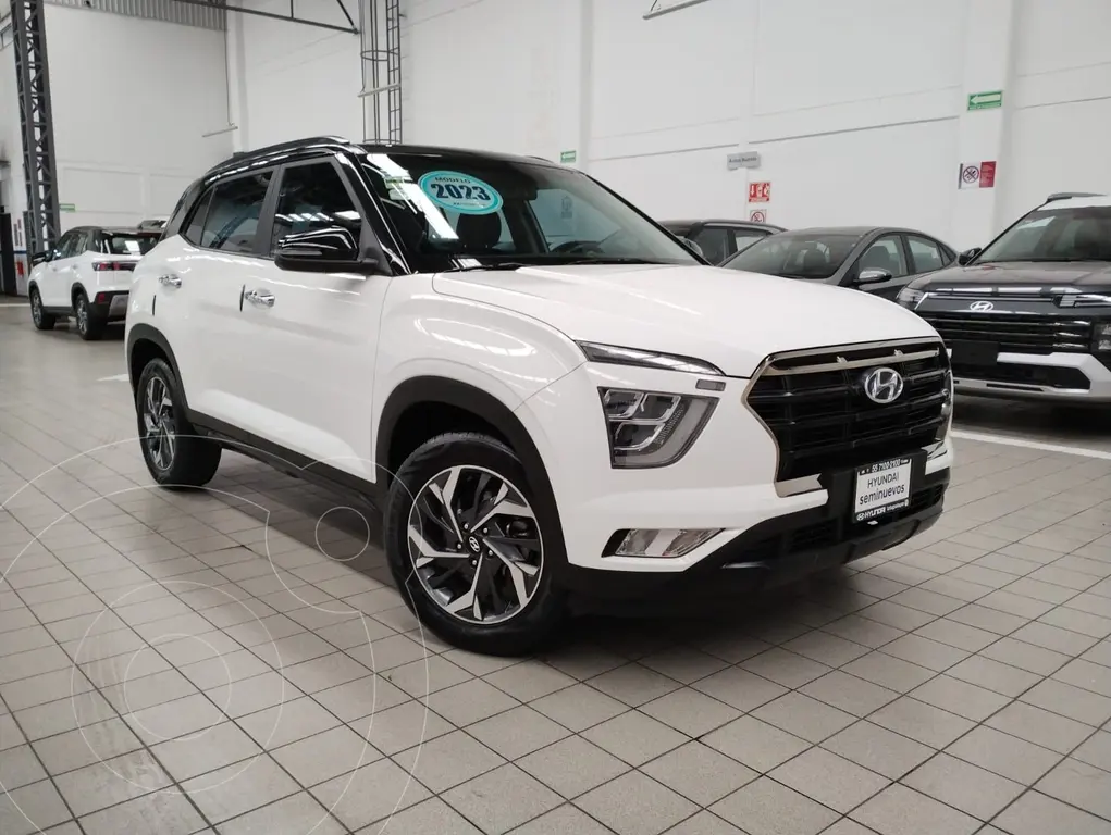 Hyundai Creta Limited Turbo usado (2023) color Blanco precio $425,000