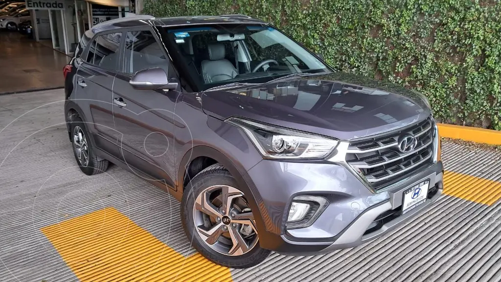 Hyundai Creta Limited usado (2020) color Gris precio $384,900