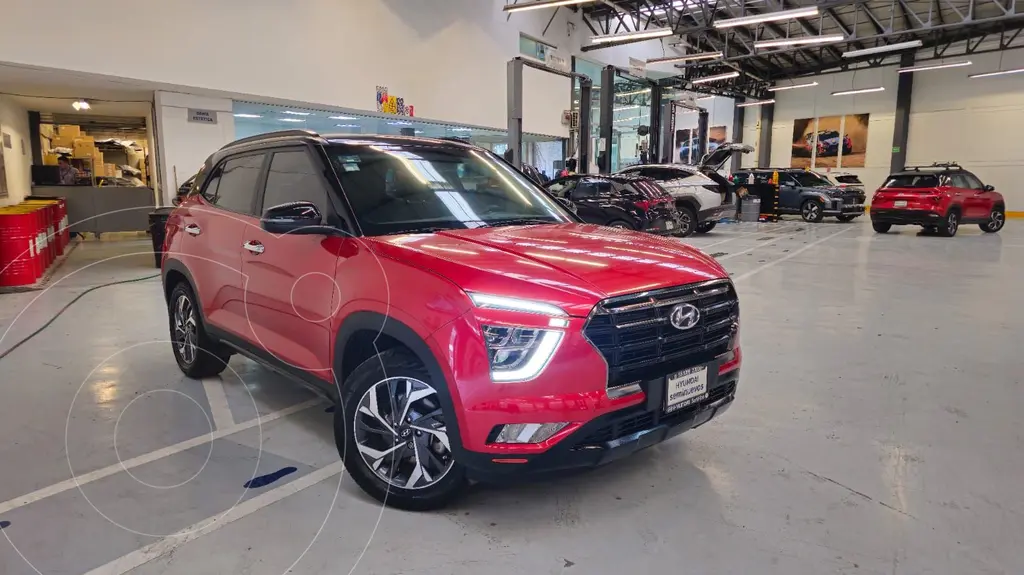 Hyundai Creta Limited Turbo usado (2022) color Naranja precio $375,000