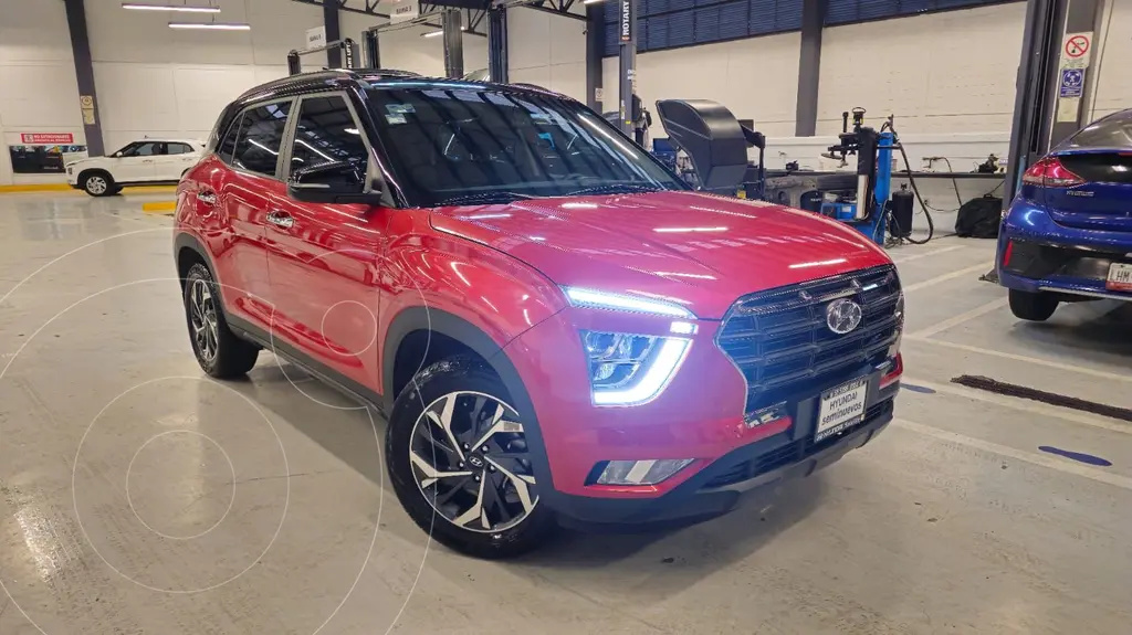 Hyundai Creta Limited Turbo usado (2022) color Rojo precio $385,000