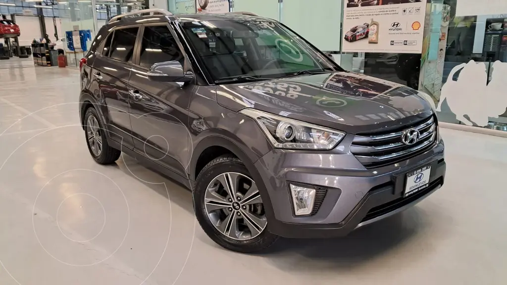 Hyundai Creta Limited usado (2017) color Gris precio $297,900