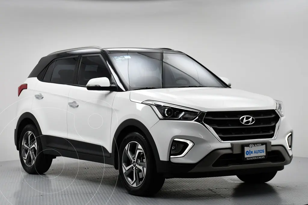 Hyundai Creta Limited usado (2020) color Blanco precio $398,000