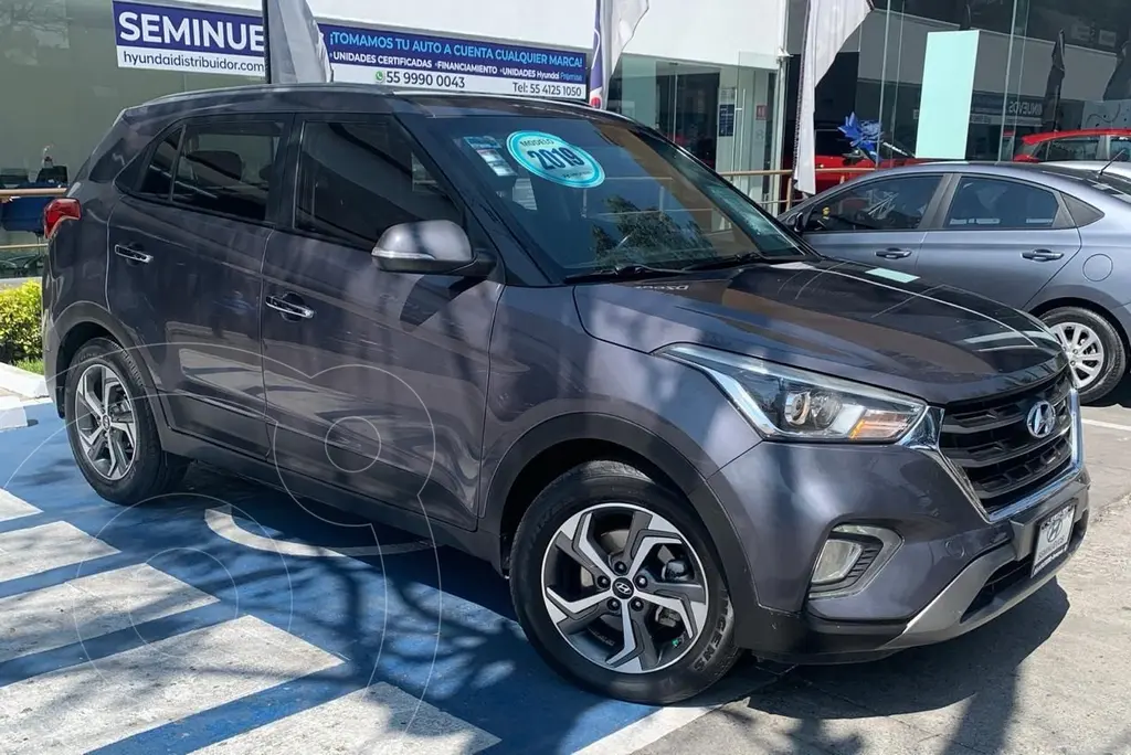Hyundai Creta Limited usado (2019) color Gris precio $260,000