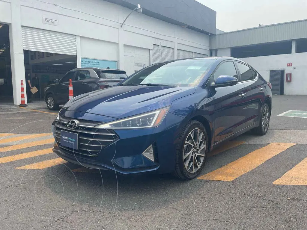 Hyundai Elantra Limited Tech Aut usado (2020) color Azul precio $330,000