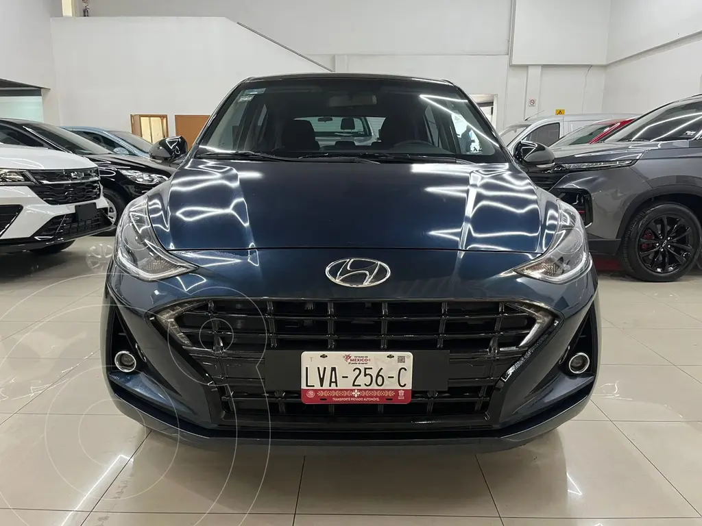 Hyundai Grand i10 NS usado (2021) color Azul Acero precio $234,000