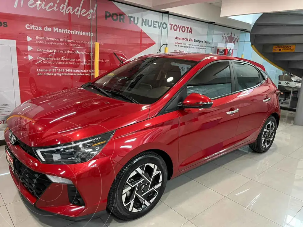 Hyundai HB20 GLS Aut usado (2023) color Rojo precio $358,100