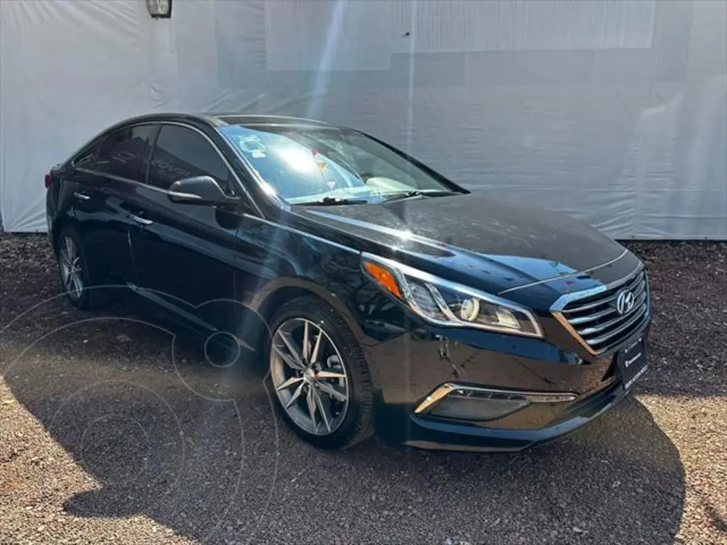 Hyundai Sonata Limited NAVI usado (2016) color Negro precio $229,000