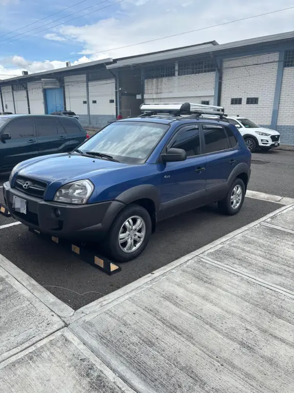 Hyundai Tucson Limited usado (2008) color Azul precio ₡5 000 000