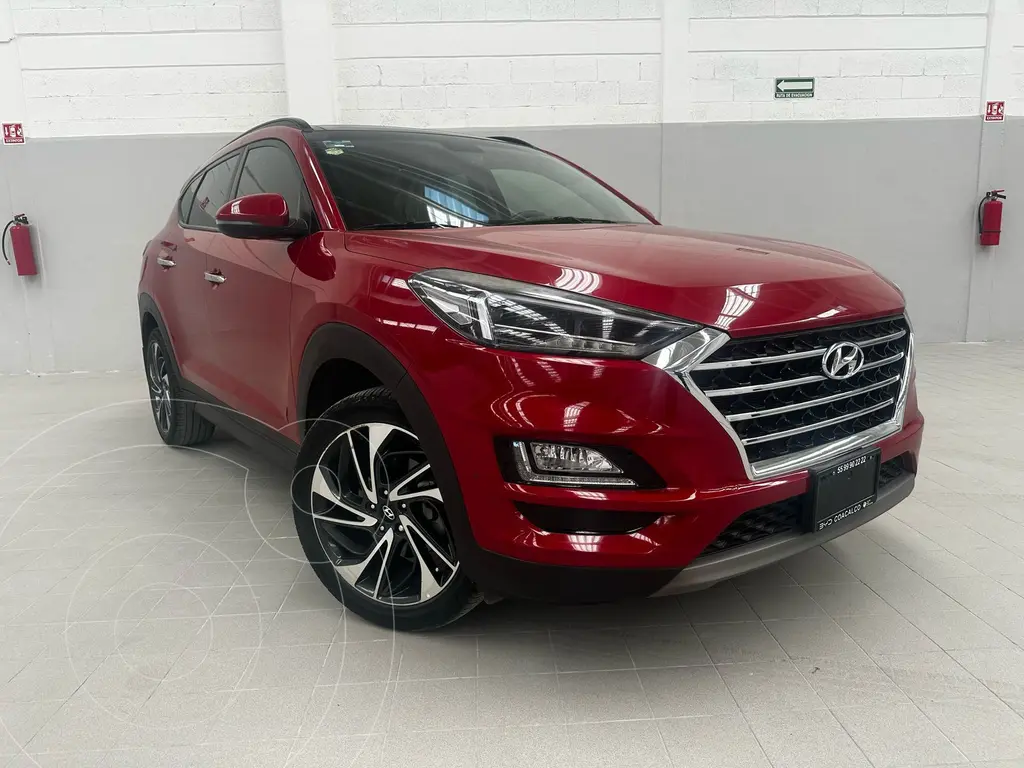 Hyundai Tucson Limited Tech usado (2020) color Rojo precio $399,800