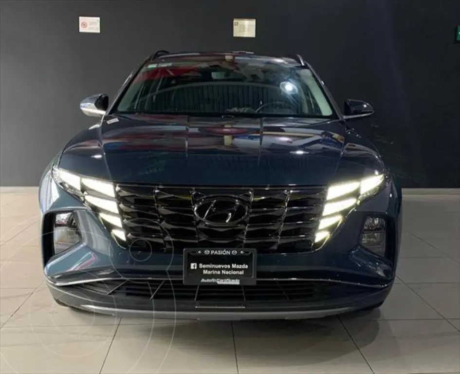 Hyundai Tucson GLS Premium usado (2022) color Azul Acero precio $505,000