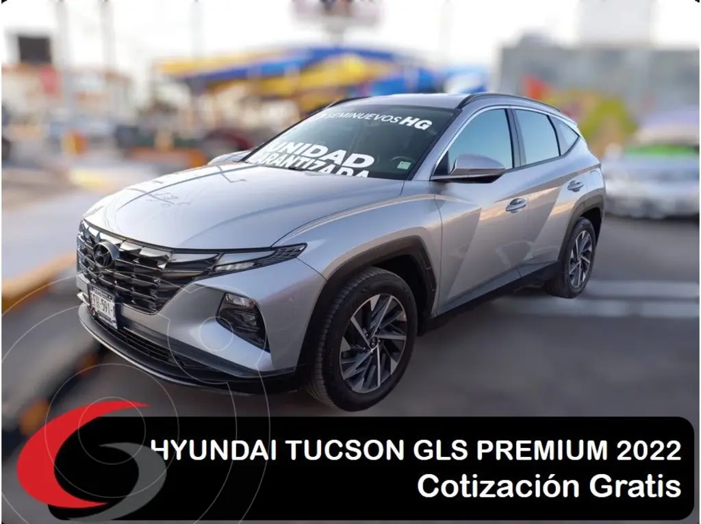 Hyundai Tucson GLS Premium usado (2022) color plateado precio $470,000