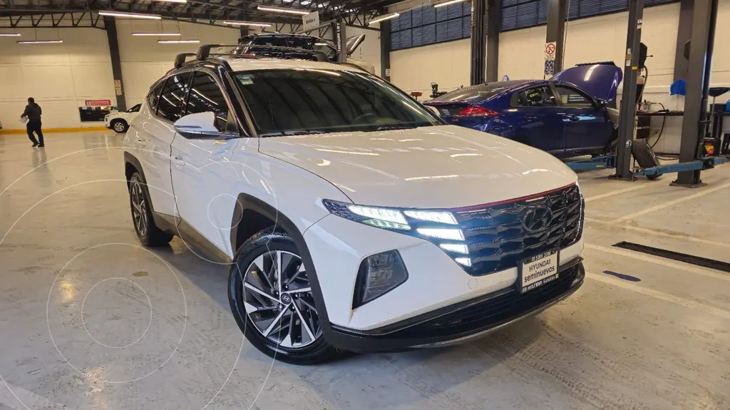 Hyundai Tucson GLS Premium usado (2022) color Blanco precio $430,900