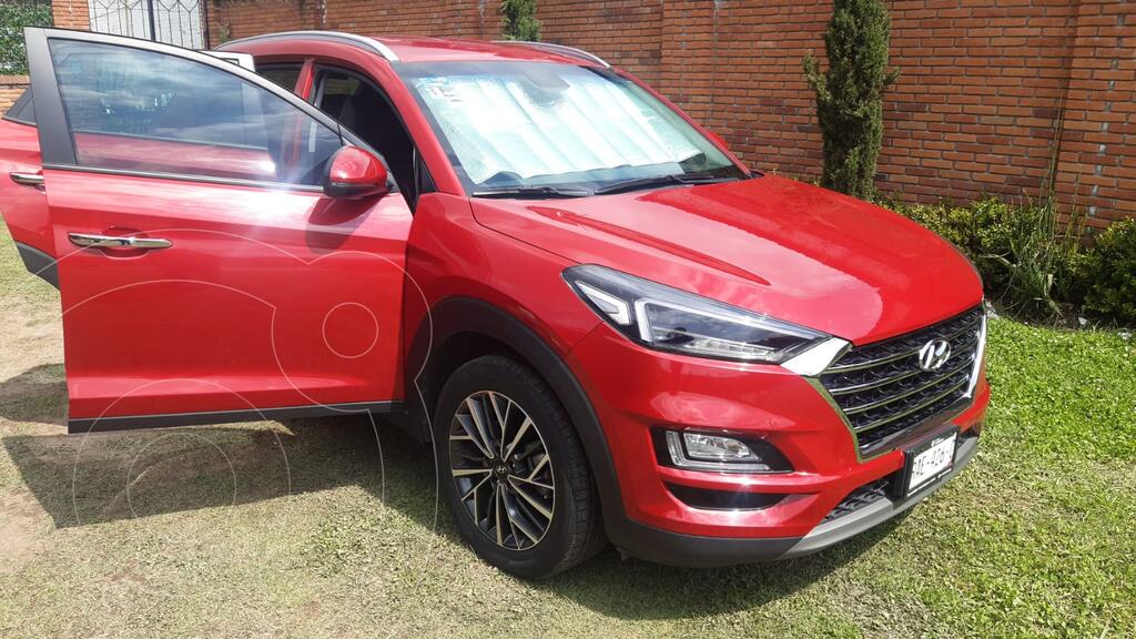 Hyundai Tucson Limited usado (2020) color Rojo precio $450,000