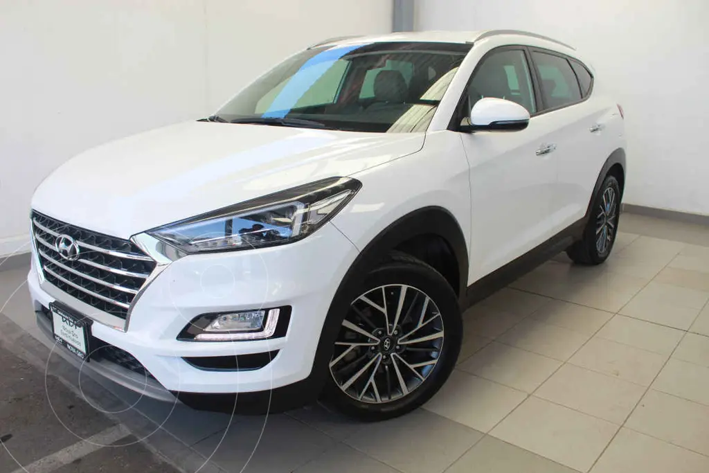 Hyundai Tucson Limited usado (2019) color Blanco precio $395,000