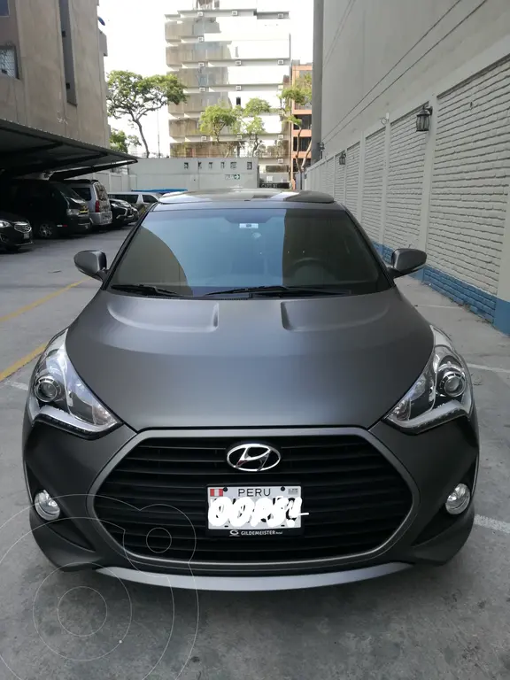 Hyundai Veloster Turbo 1.6L GLS Turbo usado (2017) color Gris precio u ...